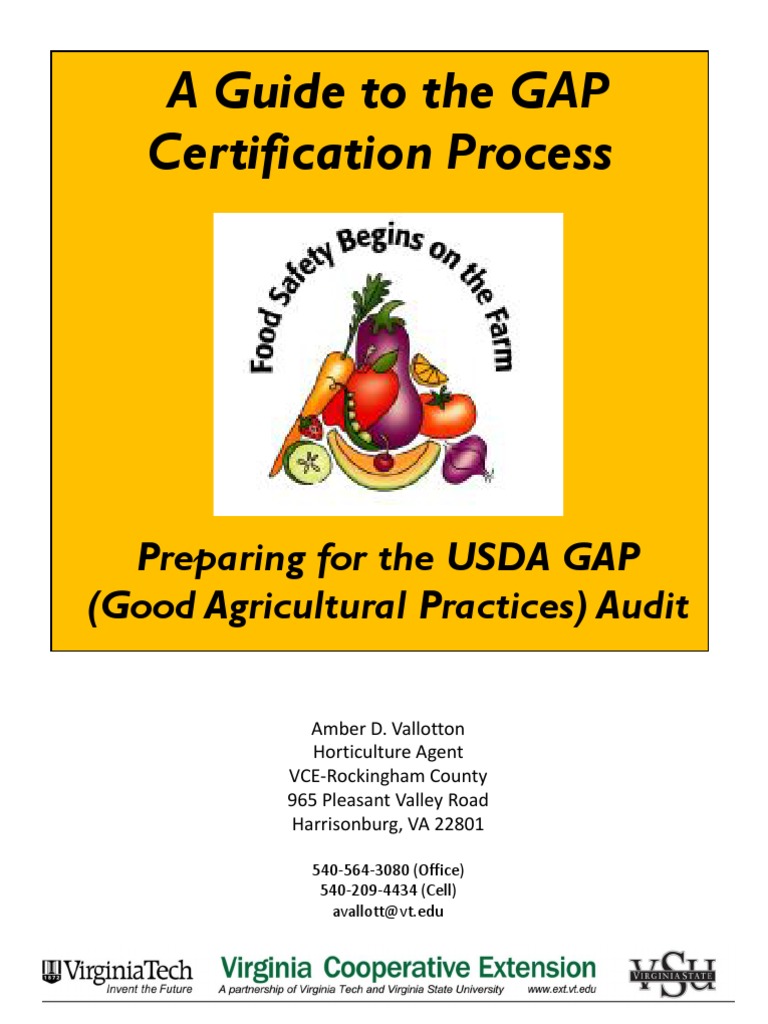 A Guide To The GAP Certification Process: Preparing For The USDA GAP ...