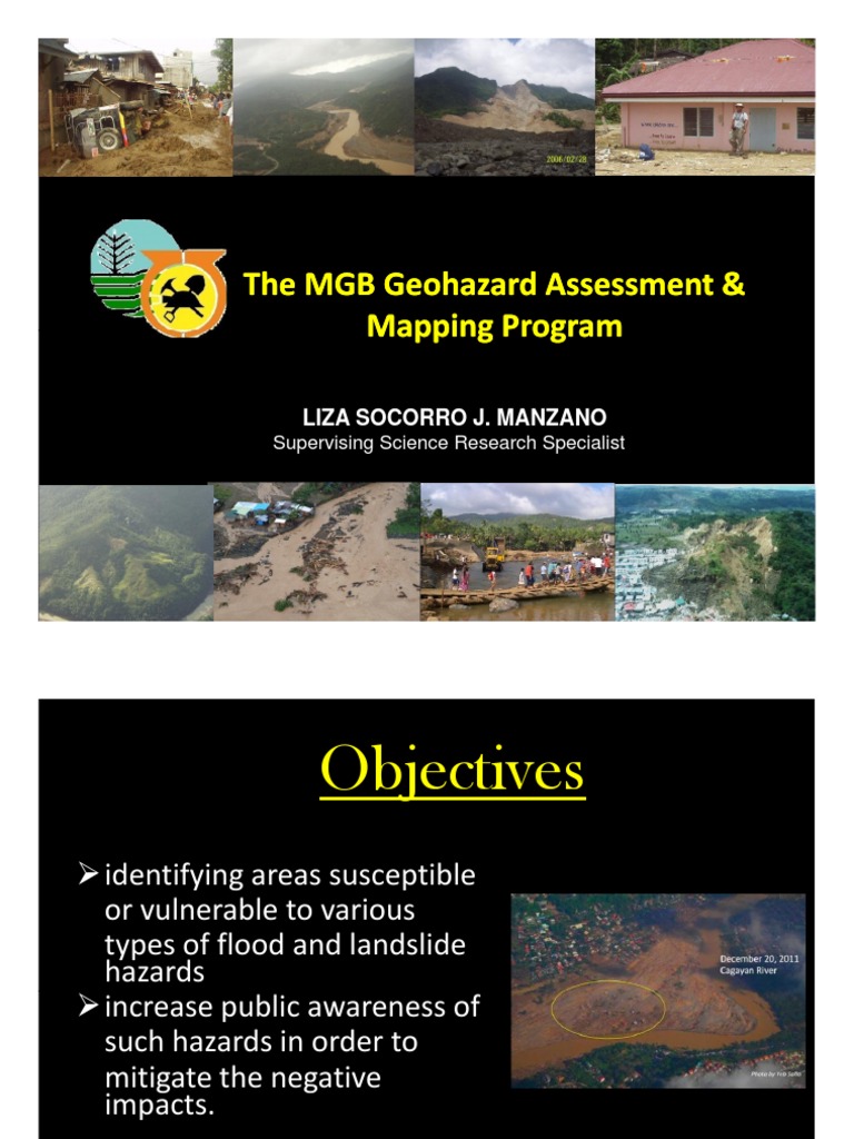 The Mgb The MGB Geohazard Geohazard Assessment & Assessment & Mapping Mapping Program Program ...