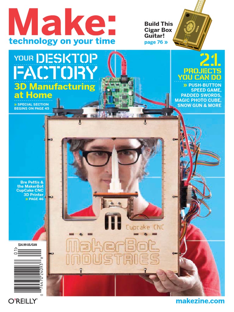 Make Magazine - Volume 21 PDF | PDF | Computer Aided Design | Science