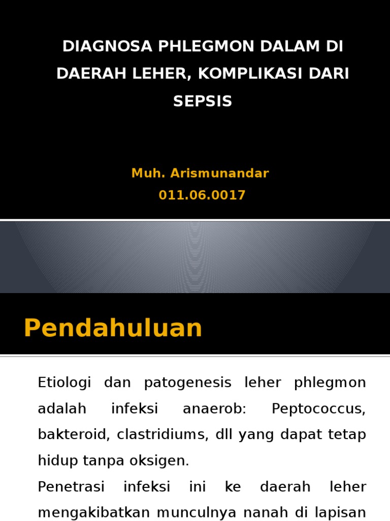 Diagnostic Phlegmon | PDF