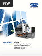 Trane Chiller Data Sheet RTHD | PDF | Temperature | Engineering ...