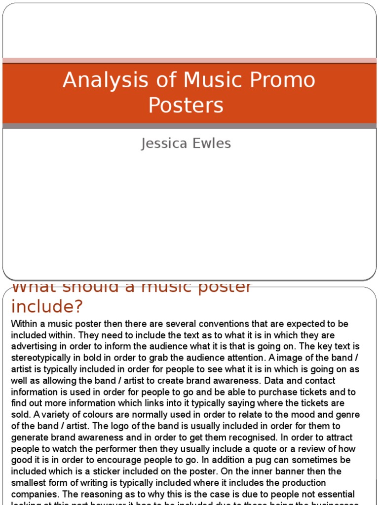 Essentials of Music Promo Posters | PDF