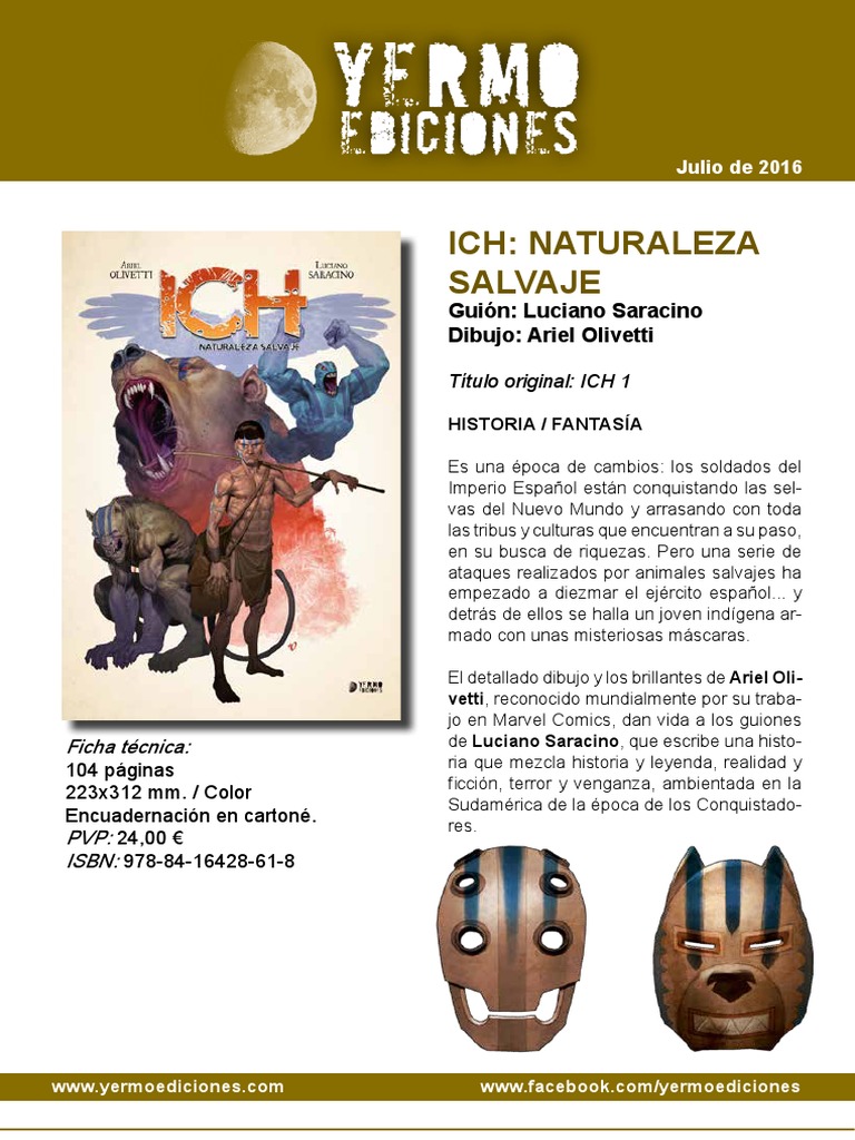 YERMO Ediciones Novedades de Julio | PDF