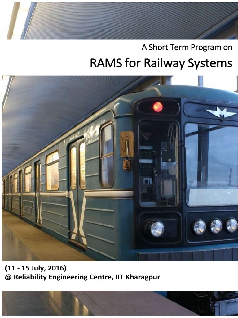 IIT IMRT RAMS Program Brochure | PDF | Reliability Engineering | Rail Transport