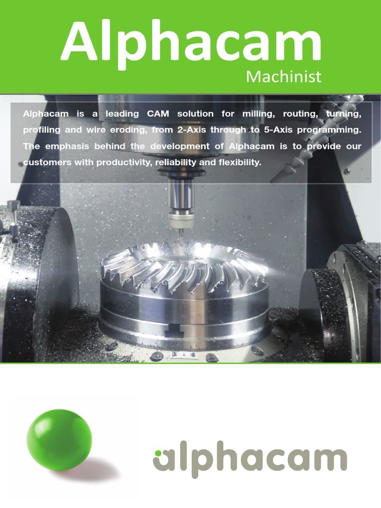 Alphacam Machinist 2015 | PDF | Numerical Control | Machining