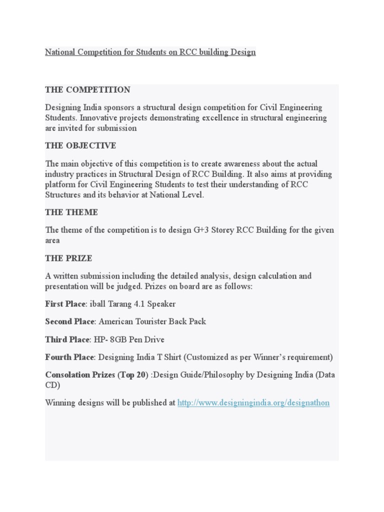 Problem Statement Structure