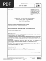 Din en 10111 | PDF | Sheet Metal | Steel