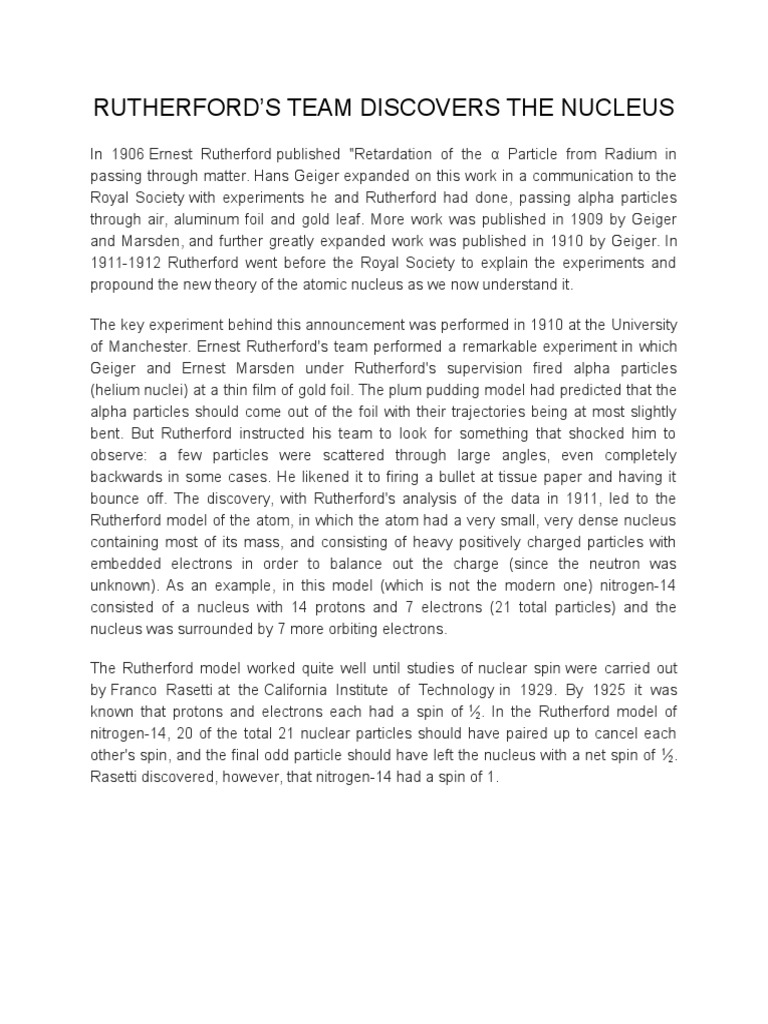 Nuclear Physics Project Class 12 | PDF | Nuclear Physics | Radioactive ...