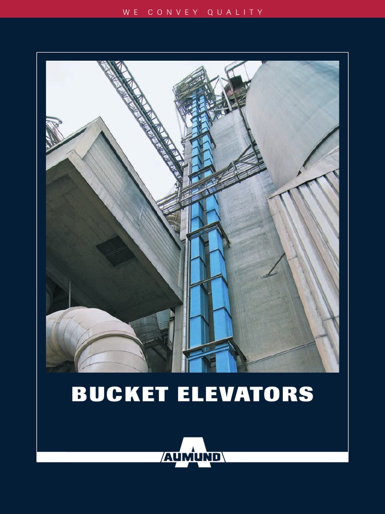 AUMUND Bucket Elevator PDF | PDF | Belt (Mechanical) | Elevator
