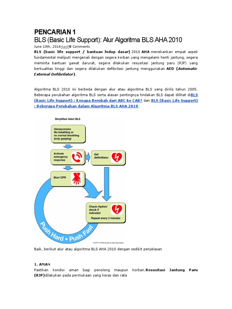 Basic Life Support | PDF