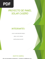 Proyecto - Panel - Solar - Casero (Final) | PDF | Energía solar ...