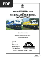 WDG4G Diesel Locomotive Handbook | PDF | Engines | Truck