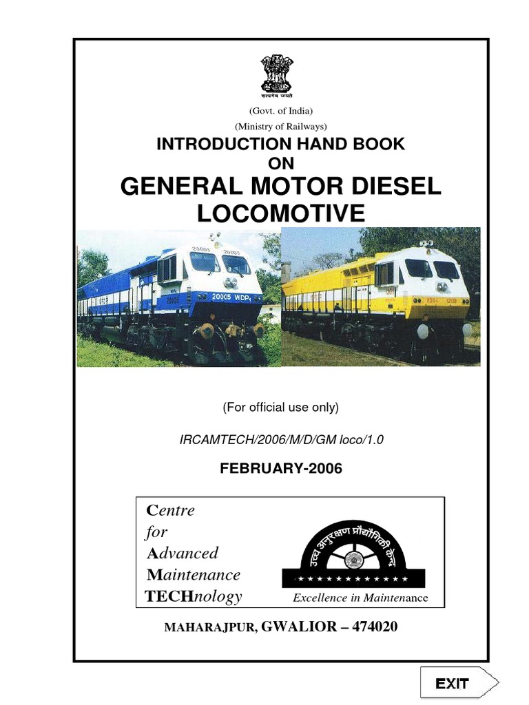 Introduction Handbook On General Motor Diesel Locomotives | PDF ...