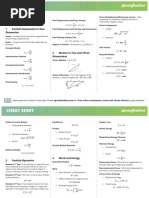 As Level Physics 9702 Formula Sheet | PDF