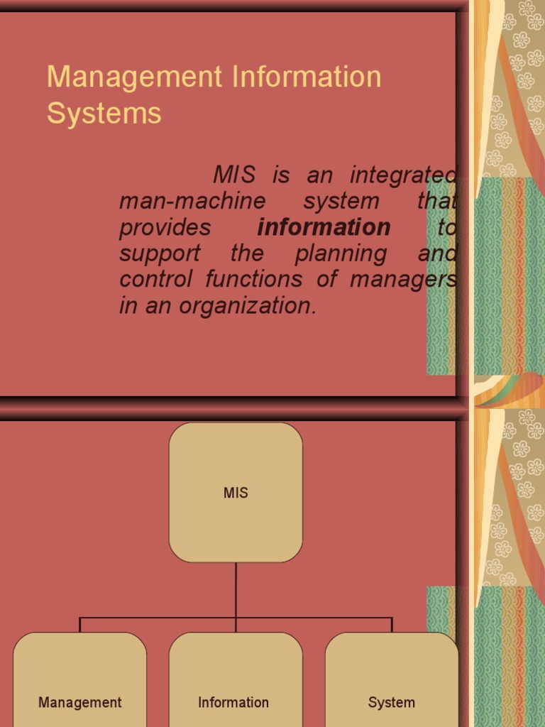 MIS Introduction | PDF | System | Information System