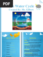 Water Cycle Journey of a Droplet | PDF | Water | Water Cycle