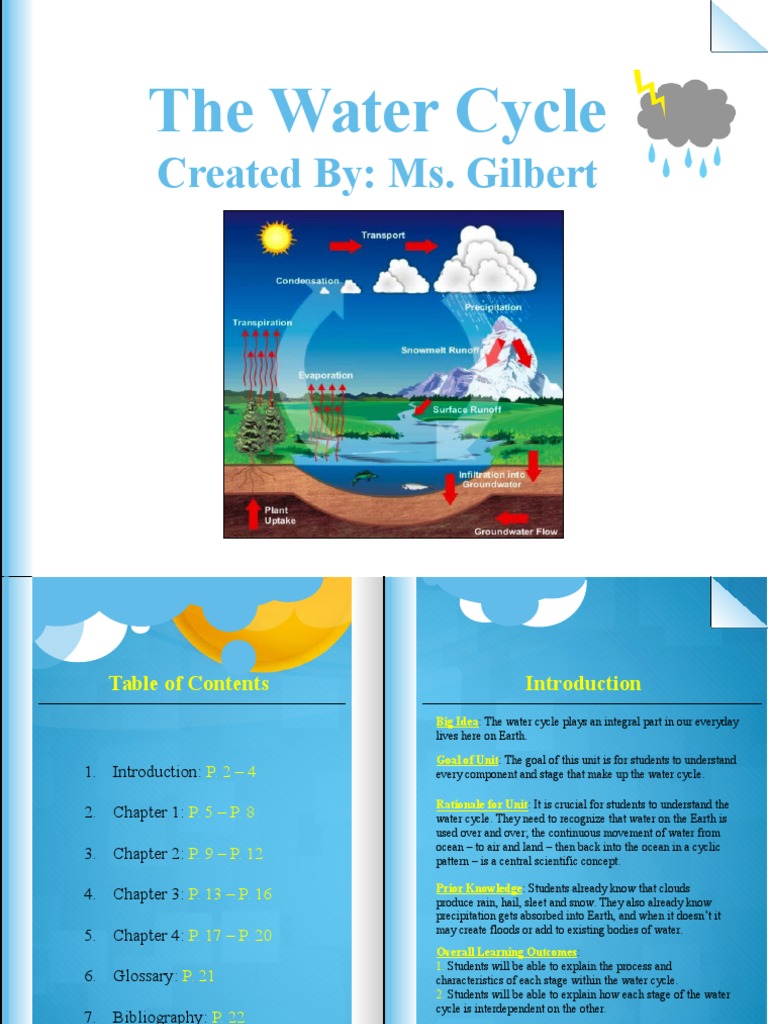 Water Cycle E-Book | PDF | Evaporation | Evapotranspiration
