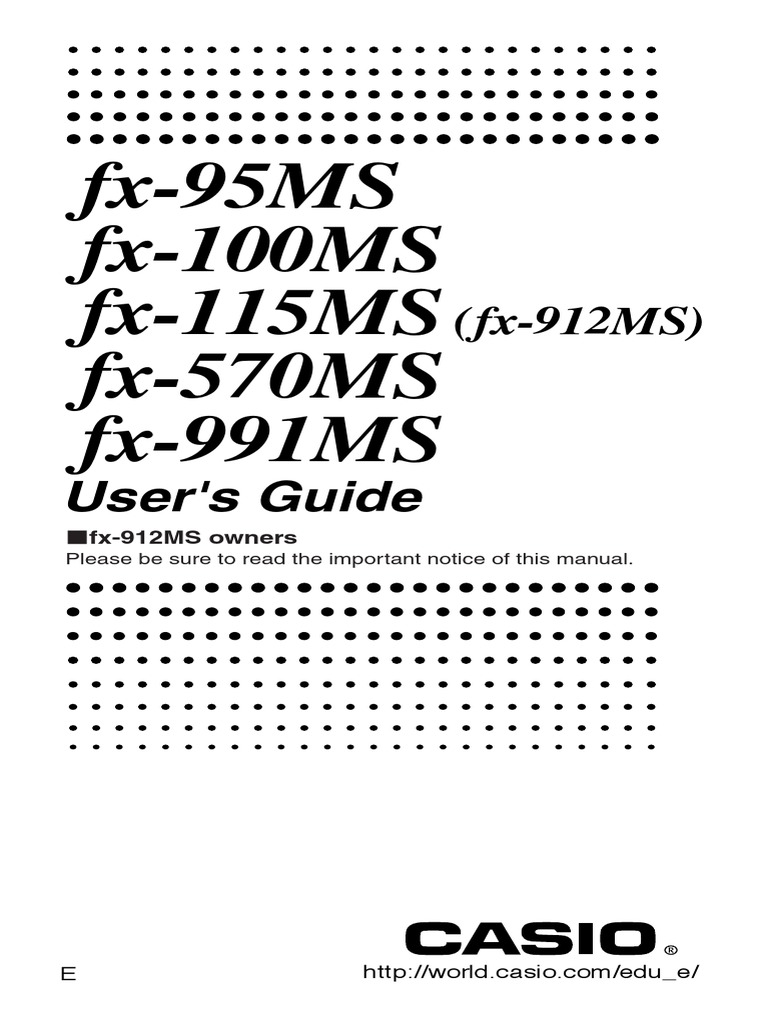 Manual Calcu Casio PDF | PDF | Business