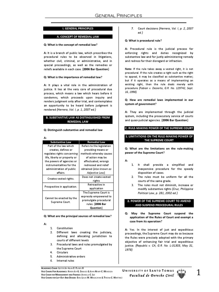 Golden Notes Remedial-Law | PDF | Supreme Courts | Jurisdiction