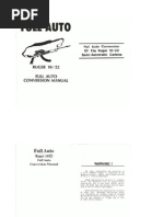 AR15 Lightning Link Plans | PDF | Trigger (Firearms) | Tools