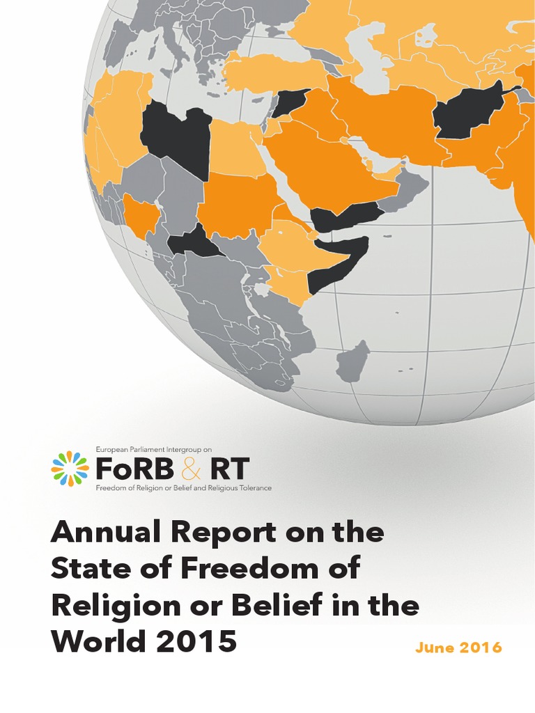 FoRB Annual Report 2015 | PDF | European Union | European Parliament