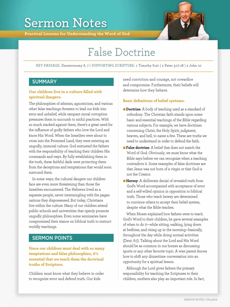 False Doctrine PDF | PDF