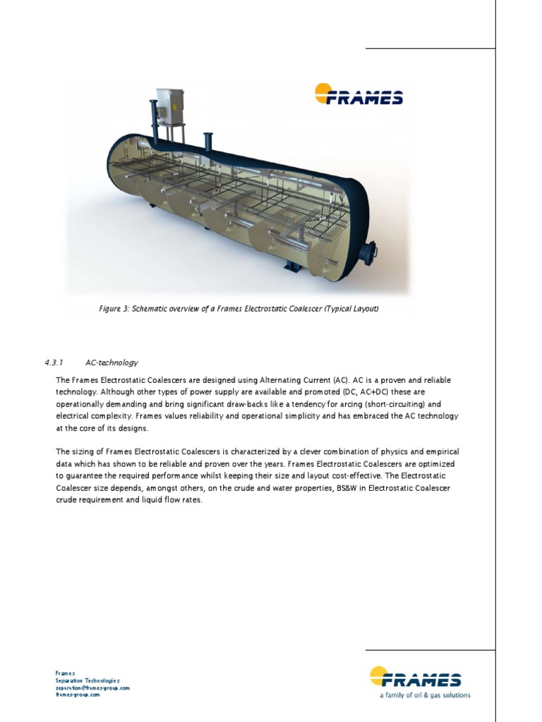 Electrostatic Coalescer | PDF