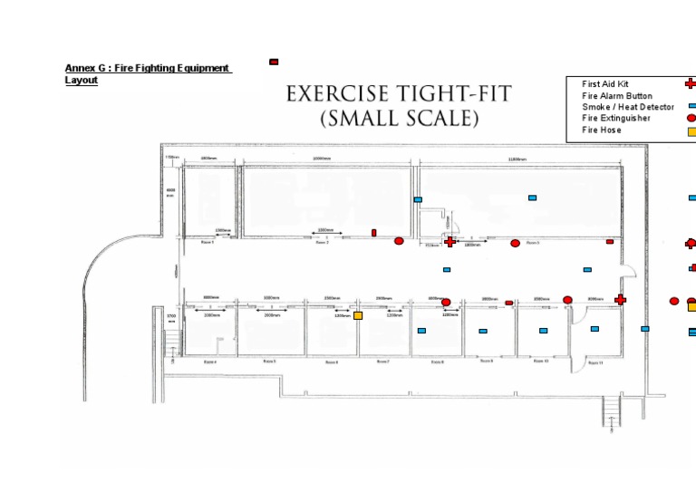 Fire Fighting Equipment Layout | PDF