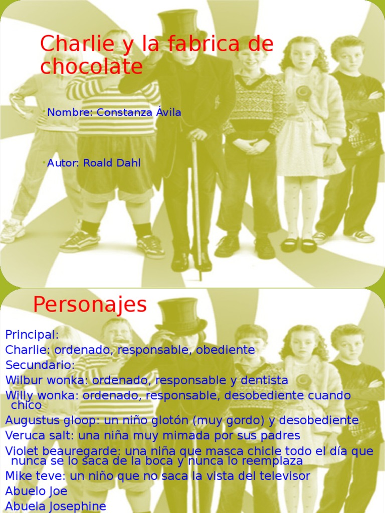 Charlie y La Fabrica de Chocolate | PDF