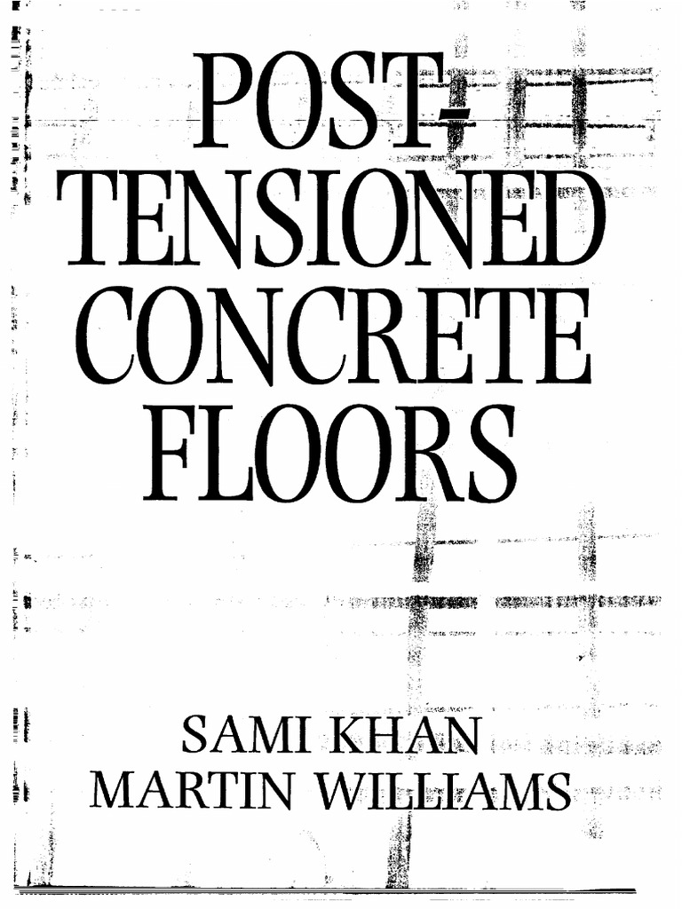 Design Guide Post Tensioned Concrete Floors | PDF