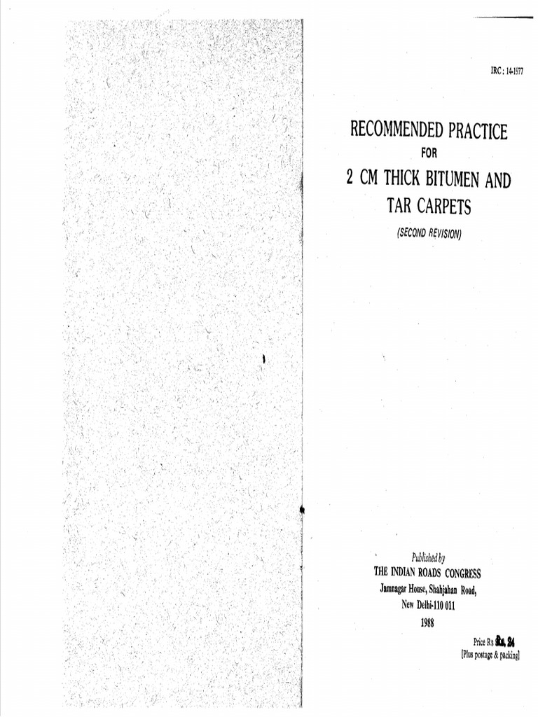 Irc 14 1977 PDF | PDF