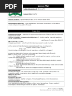 3rd Grade Lesson Plan - Weather | PDF | Lesson Plan | Science