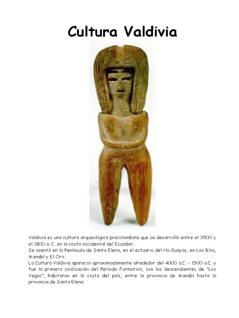 Cultura Valdivia | PDF | Arqueología | Cultura (general)