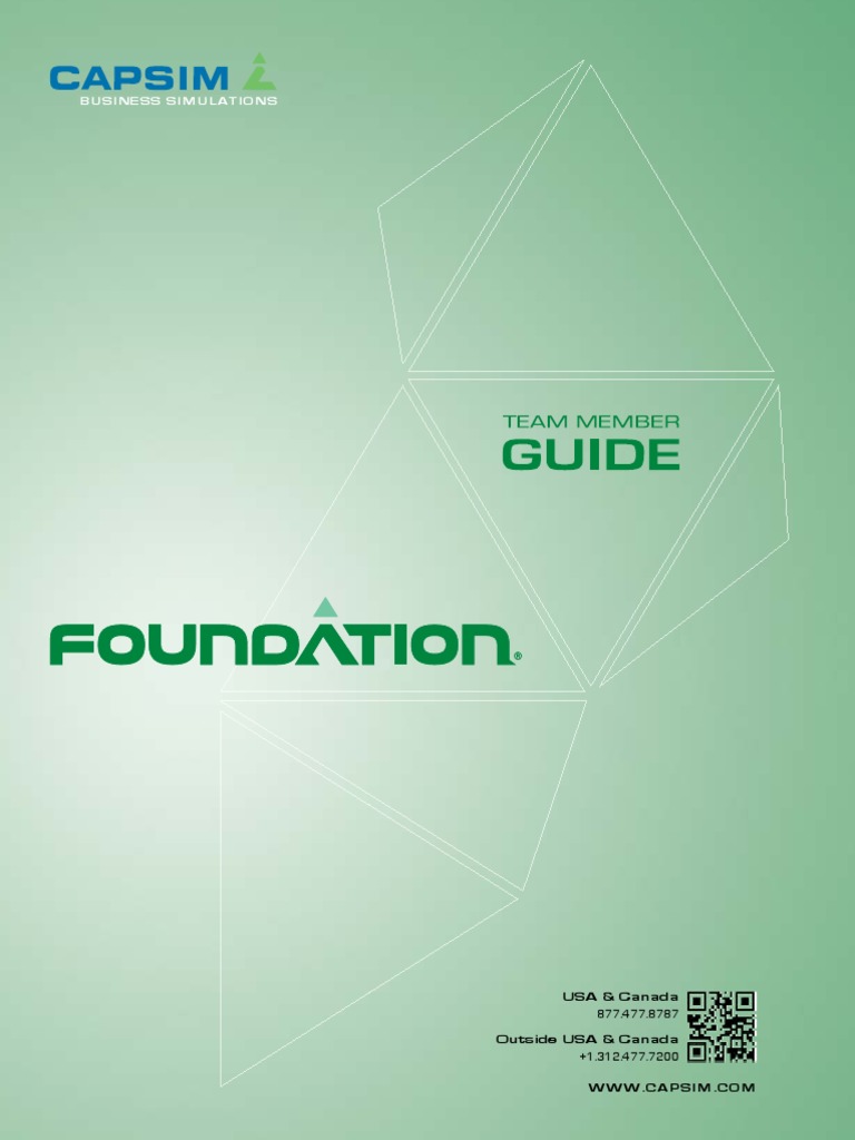2016 Foundation Team Member Guide | PDF | Research And Development | Sales