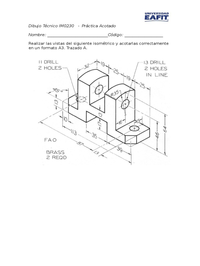 Practica Acotado | PDF