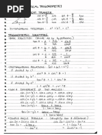 Plumbing Mathematics Reference Sheet | PDF | Area | Gallon