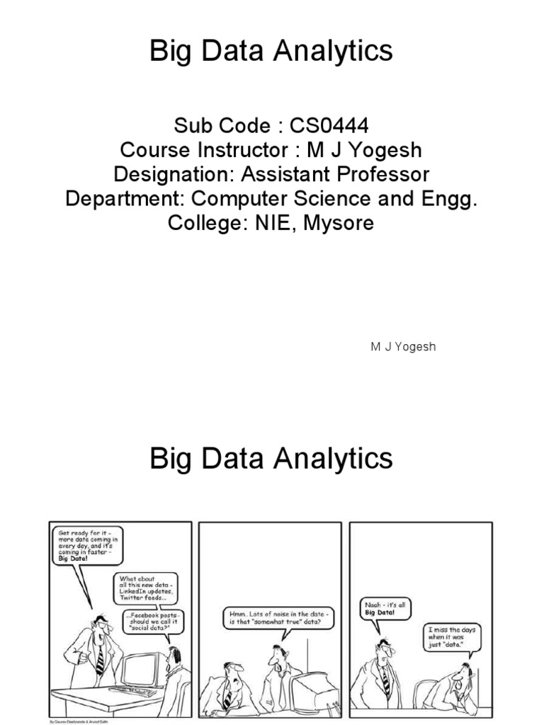 Big Data Analytics | PDF | Analytics | Big Data