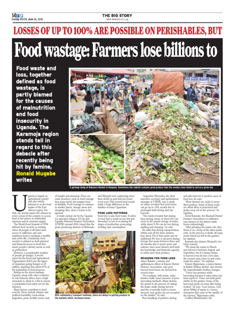 Food Wastage: Farmers lose billions to post-harvest mishandling | Food ...