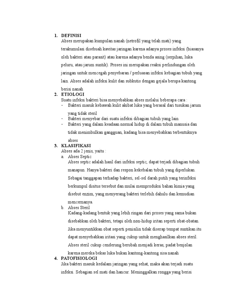 LP Abses Pedis | PDF