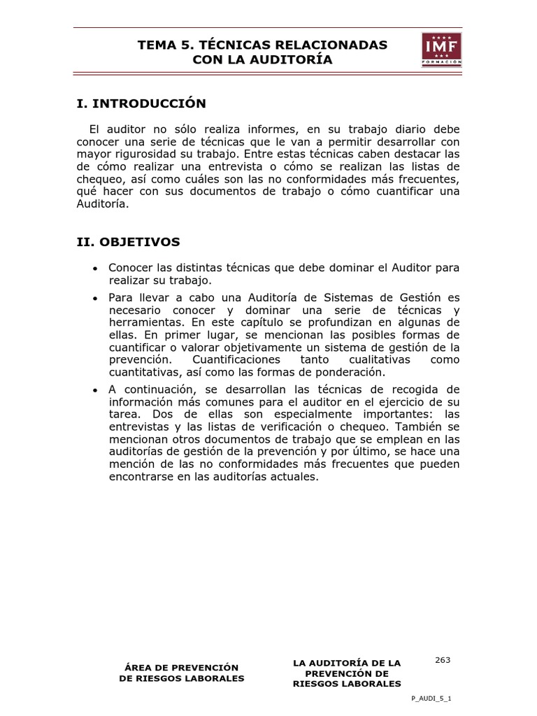 Teoria Audit Mod1 T5 | PDF | Contralor | Auditoría financiera