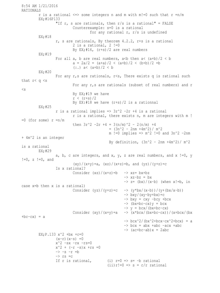 Discrete Mathematics Chapter 4.2 Note | PDF