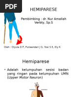 Pengertian dan Klasifikasi Paraparesis | PDF