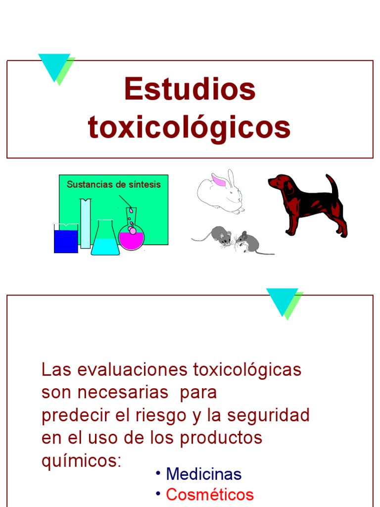 Estudios Toxicológicos | PDF | Cáncer | Toxicidad
