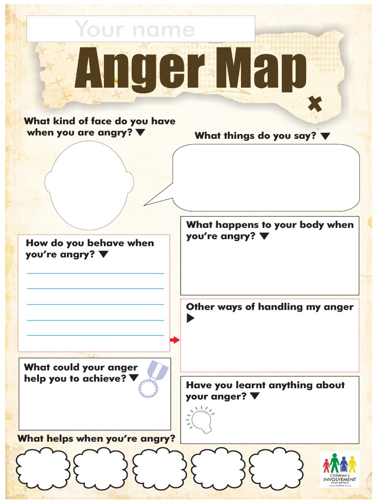 Anger Map: Your Emotions and Behavior | PDF