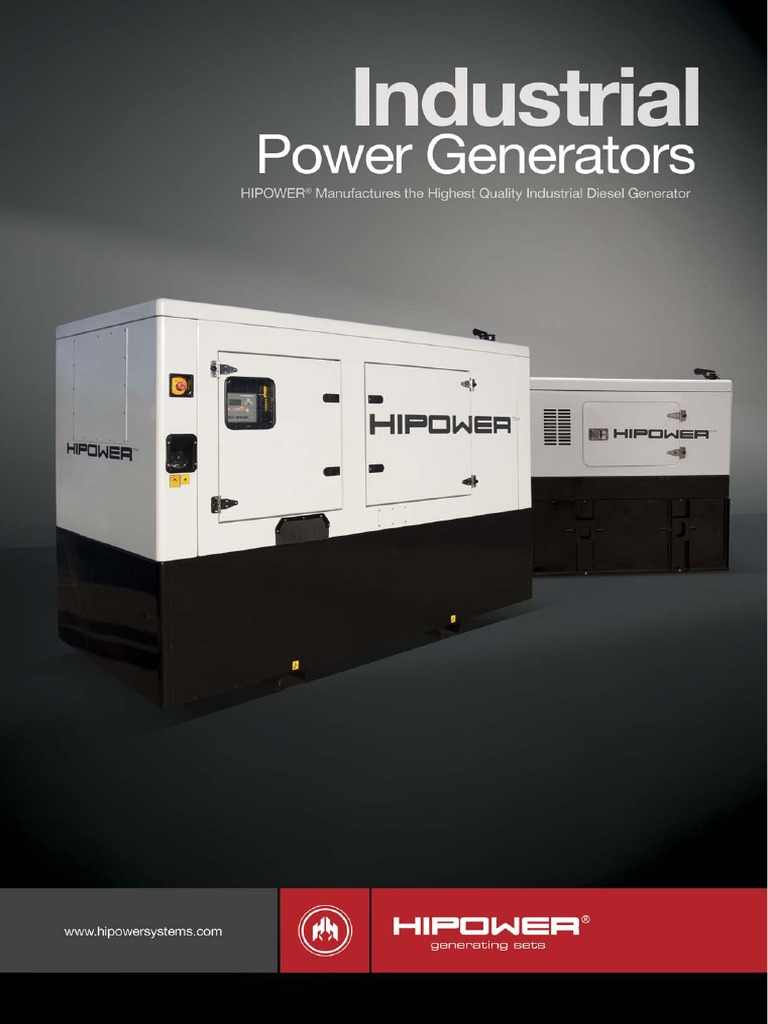 Industrial Power Brochure - Diesel Generator | PDF | Diesel Engine ...