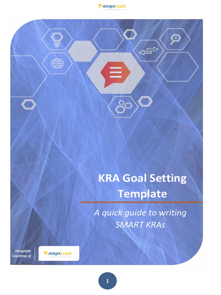 SMART KRA Goal Setting Guide | PDF | Goal | Sales