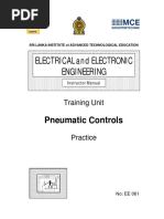 Pneumatics Exercises Solution Sheet | PDF | Cylinder (Engine) | Valve