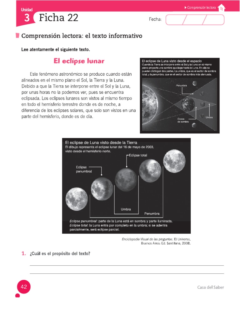 Comprensión Lectora El Texto Informativo | PDF