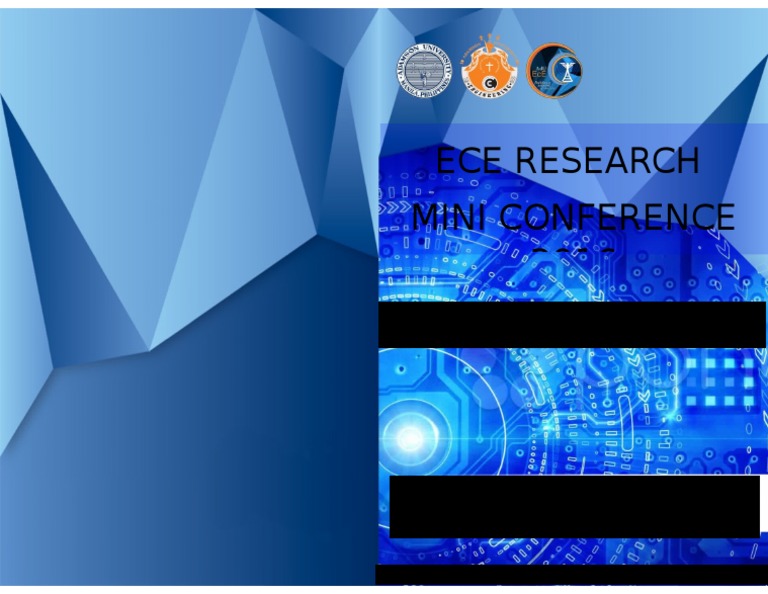 Ece Research Mini Conference 2016: Final Program Booklet | PDF ...