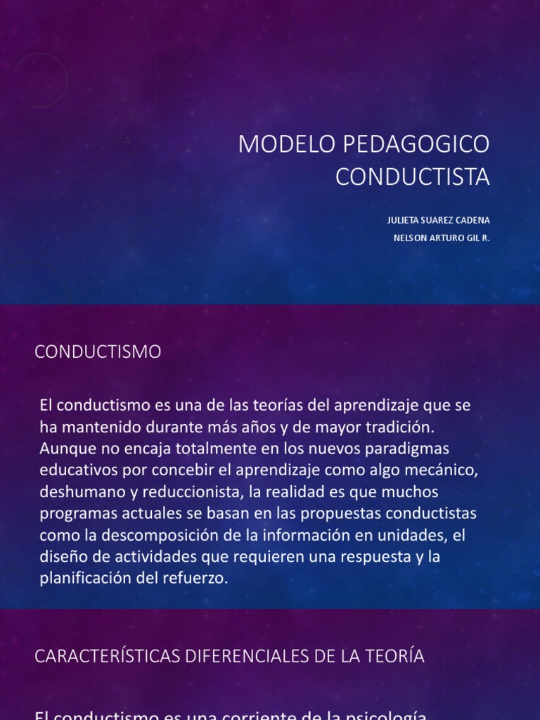 Modelo Pedagogico Conductista | Maestros | Evaluación